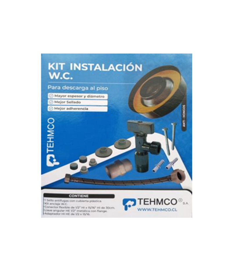 Kit Instalación WC – Tehmco